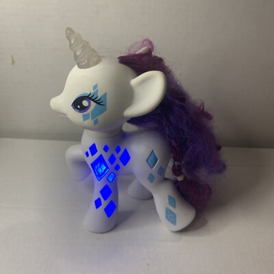 My Little Pony Cutie Mark Magic Glamour Glow Rarity Brushable Pony ...