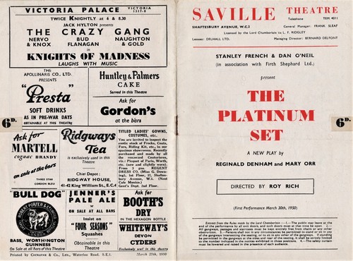 Elspeth March "PLATINUM SET" Betty Marsden / Eric Berry 1950 London ...