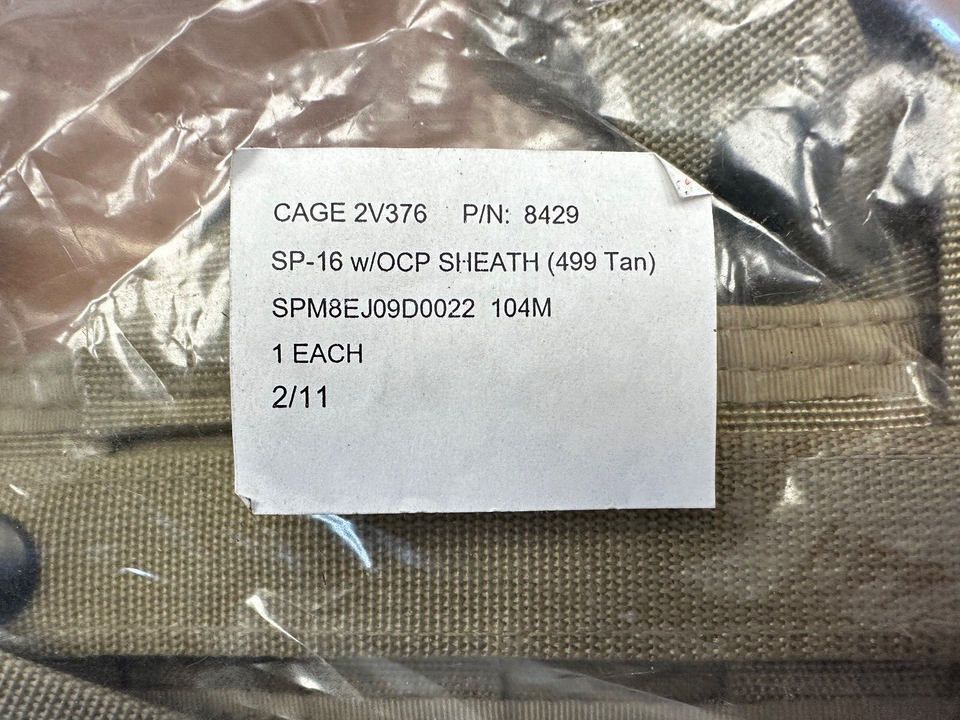 Ontario Spec Plus SP16 SPAX Axe Survival Tool & Scabbard USA OCP ...