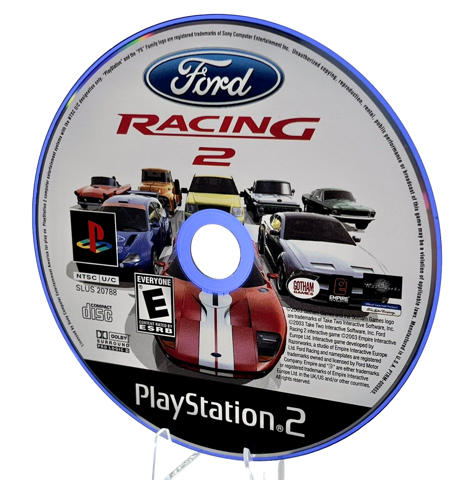 Ford Racing 2 Sony PlayStation 2 PS2 Vintage 2003 Tested Disc Only ...