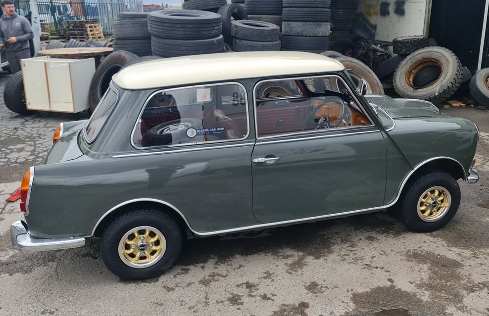 ULTRALITE CLASSIC MINI 10" x 4.5J GOLD RALLY RACE HEAVY DUTY ALLOY ...