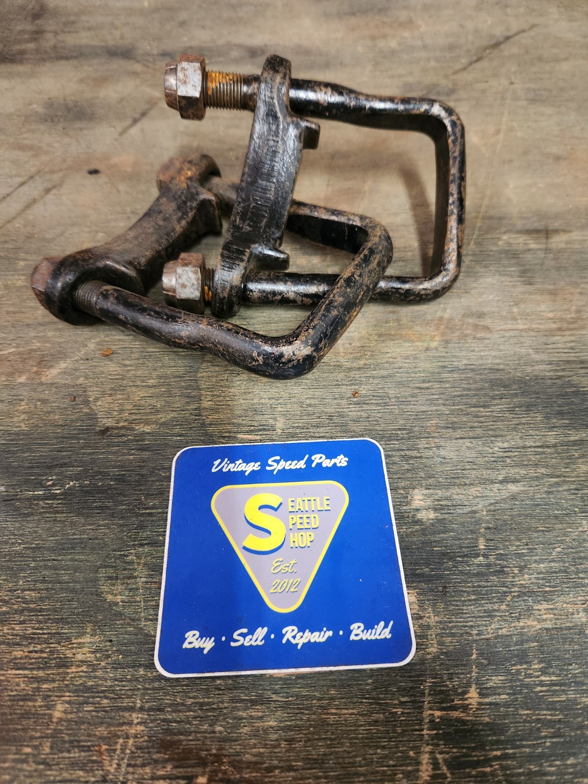 Original 1932 Ford Rear Spring Clamps | eBay