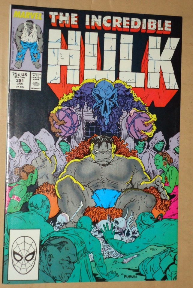 Incredible Hulk 10 Comic Lot FN #350-359 | eBay