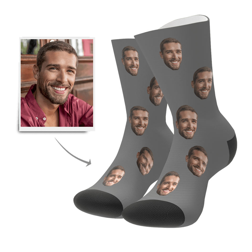 Custom Face Socks Pairs Multiple Colours - AU Stock | eBay Australia