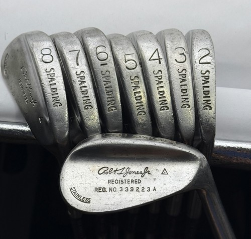 Vintage Robert T Jones Jr Spalding Registered Tournament Model Golf ...