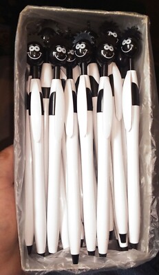 Smiley Face Novelty Silly Retractable Ballpoint Pens Black Ink 24 Pack ...
