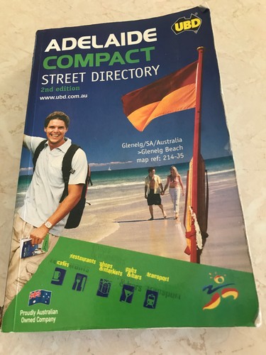 UBD Adelaide Compact Street Directory 2nd Edition 2008 | eBay Australia