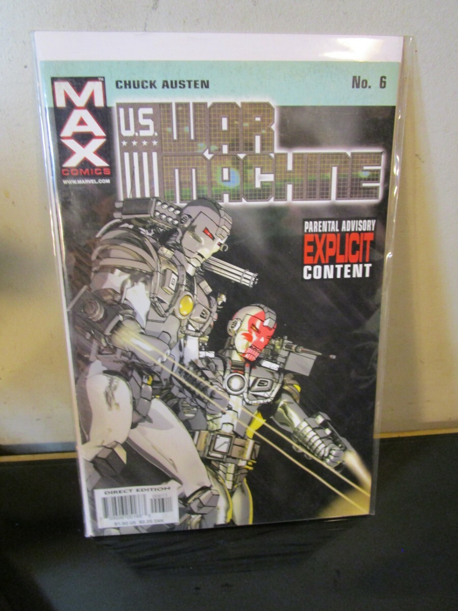U.S. War Machine #6 BAGGED BOARDED 2001 Marvel Comics MAX | eBay
