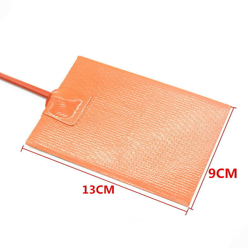 220V 120W Silicone Heat Pad Car Engine Sump Battery Heater Mat 2.1m ...