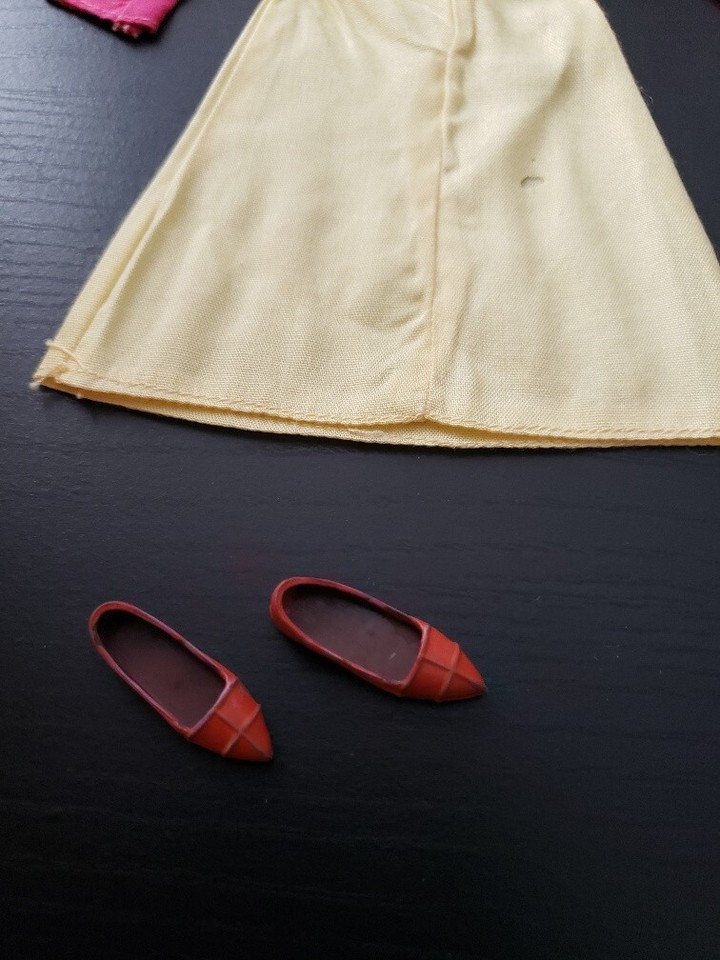 Vintage Barbie MARX Braniff Pucino Serving Dress Montgomery Wards ...