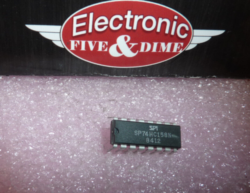SP74HC158N SPI Multiplexer, 4-Func, 2 Line Input, CMOS, PDIP16 IC | eBay