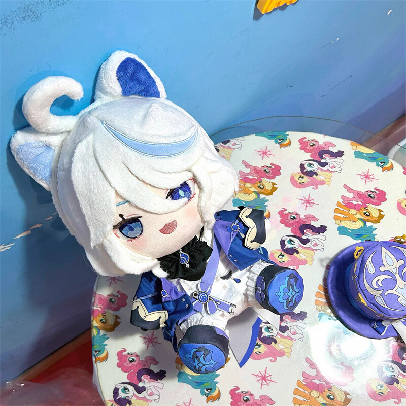 Anime Genshin Impact Furina Plush Stuffted Doll Toys Pillow Collection ...