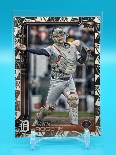 2025 Topps Series 1 Jake Rogers Spring Training Foil #55 Detroit Tigers ...