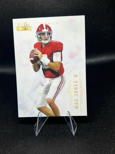 2021 Wild Card Matte White Mac Jones RC #MBC-3 | eBay