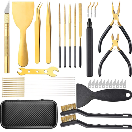 3D Printer Tools Kit Essential with Tool Bag-3D Printing Accessories ...