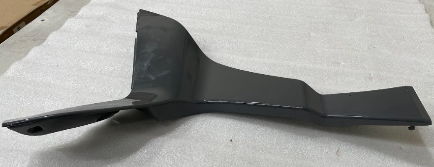 OS&D Advanblack Gunship Gray Fairing Spoiler Kit for 2017-2023 Harley ...