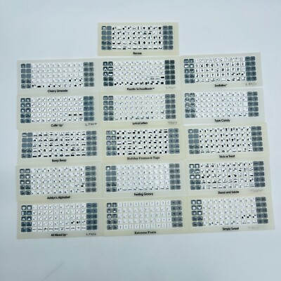 Cricut Provo Craft Keypad Overlay Rubber Cover Keyboard 16 to choose ...
