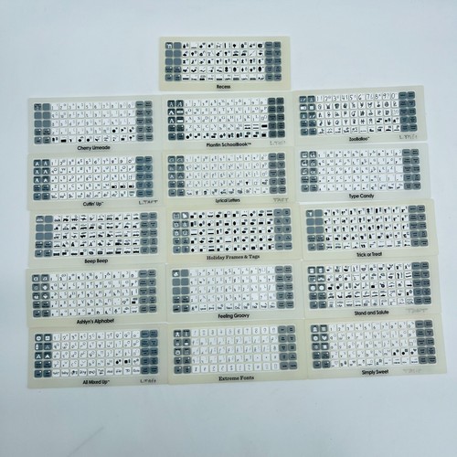 Cricut Provo Craft Keypad Overlay Rubber Cover Keyboard 16 to choose ...