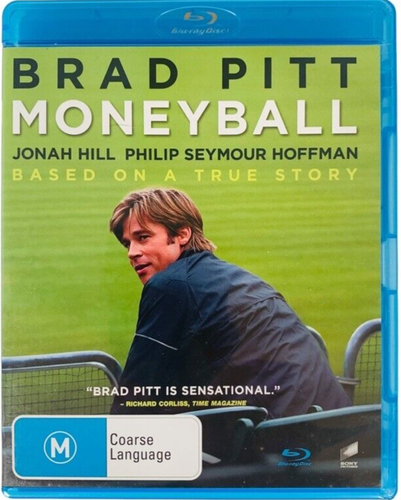 Moneyball Blu-ray 2011 Brad Pitt Drama Region A B C 9317731088674 ...