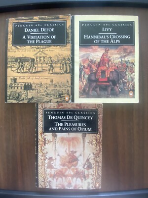 Penguin 60s Classics, Paperback Set of 3 | eBay