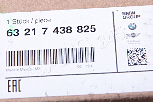 Rear Light X6 F16 M F86 SAC Genuine BMW Left Trunk Lid 2015- OEM ...