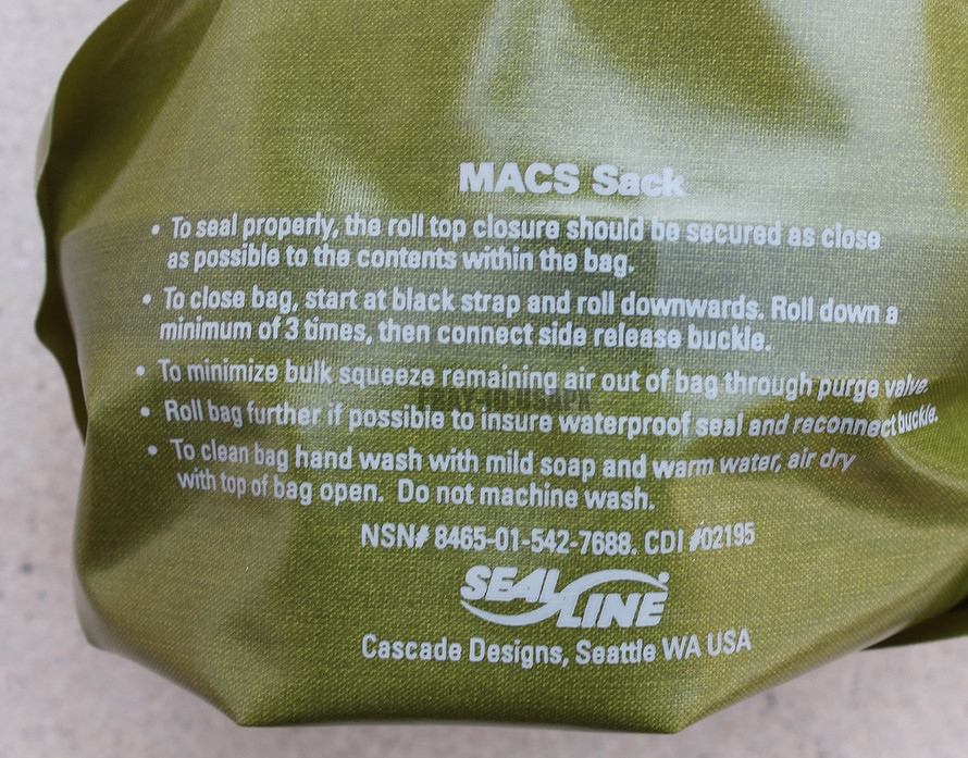 USMC MACS SACK waterproof DRY BAG SEAL LINE US MARINE MILITARY ilbe ...