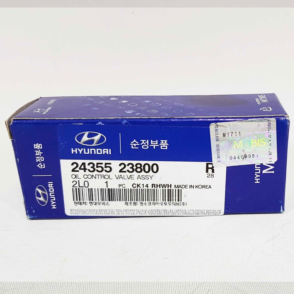 Gen-uine 24355-23800 Oil Control Valve 2.0L Fits For HYUNDAI TUCSON 07 ...