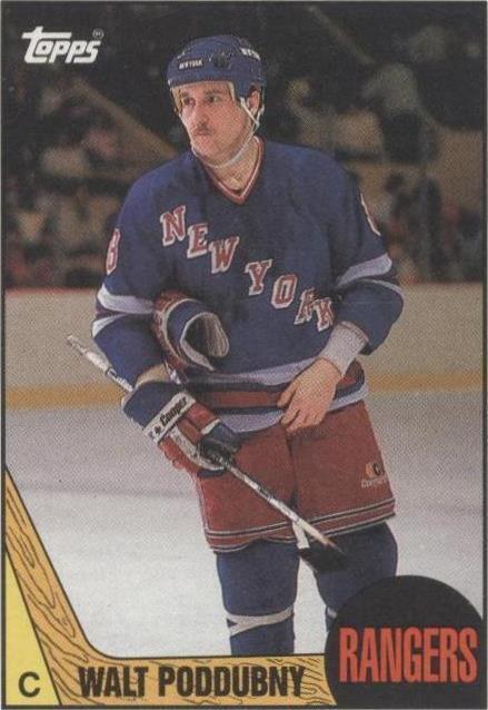 1987-88 Topps - Walt Poddubny #142 for sale online | eBay