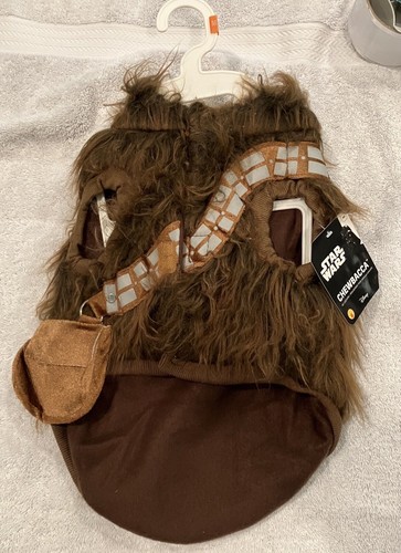 Star Wars Chewbacca Pet Dog Costume Size Medium Wookiee Hoodie Rubie's for sale online | eBay