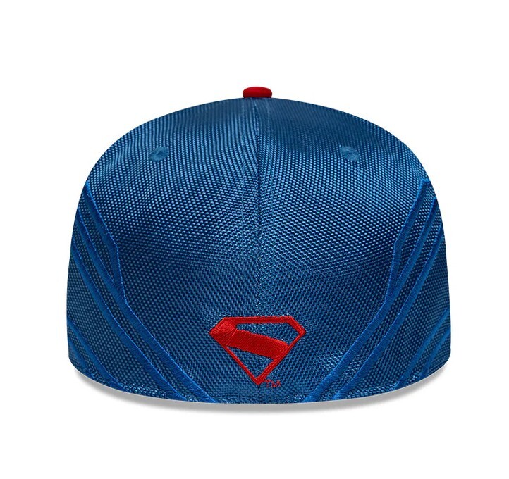 * NEW ERA 59 Fifty Cap Superman w/ Pins Blue x Red visor 14724746 | eBay