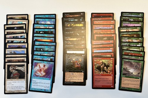 MtG Stronghold Complete 55 card common set, Near Mint | eBay