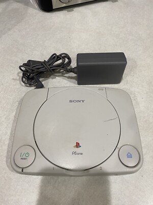 Sony Playstation PS One Video Game Console (SCPH-101) Tested Works READ ...