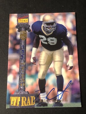 1994 Signature Rookies Tetrad Signatures /7750 John Covington #36 Auto ...