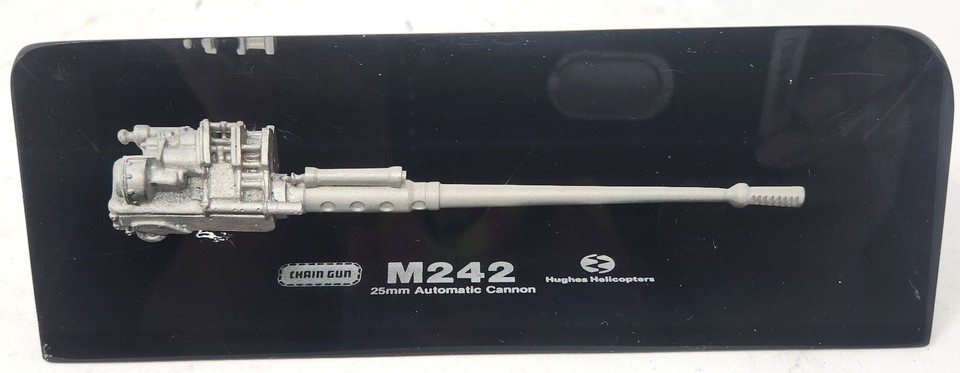 Extremely Rare M242 Chain Gun Acrylic Hughes Helicopter Lucite ...