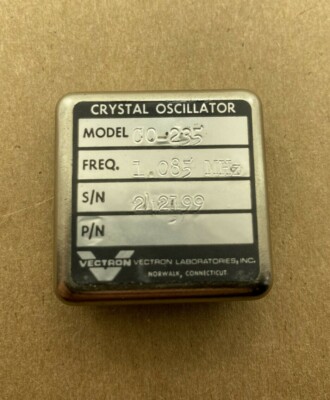Crystals & Oscillators - Vectron Oscillator