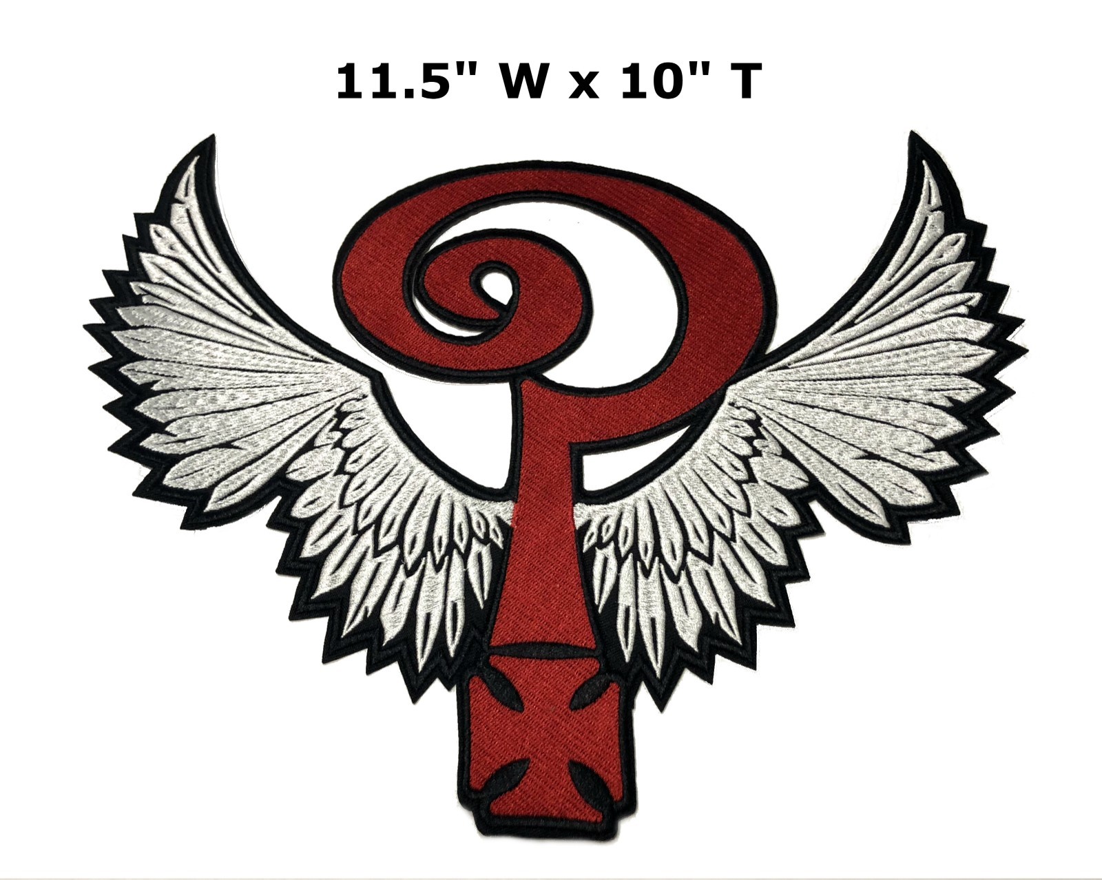 Angel Wings Jacket Back Patch Biker Motorcycle Rocker Iron-on Patch ...