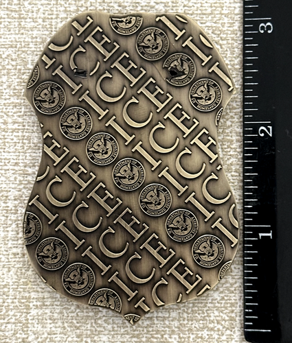 ICE Challenge Coin Shield Badge Officer | eBay