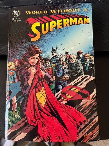 World Without A Superman, graphic novel | eBay