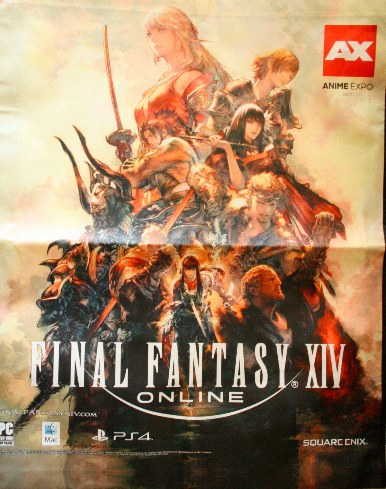 Final Fantasy XII FFXII XIV Exclusive Anime Expo AX Tote Bag Swag Bag ...