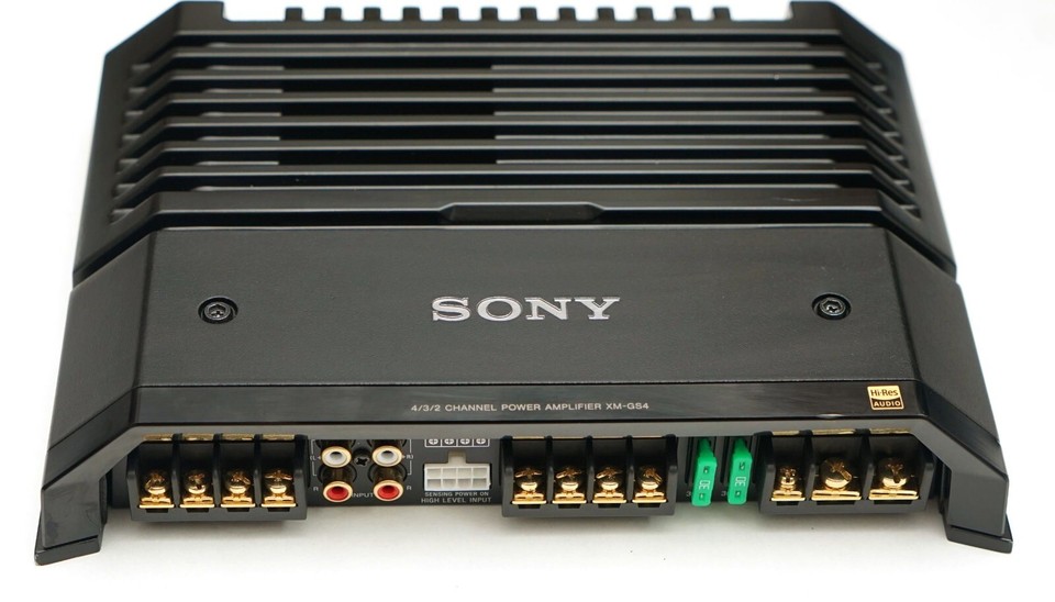 Sony XM-GS4 70W x 4 Amplifier Car Audio Black | eBay
