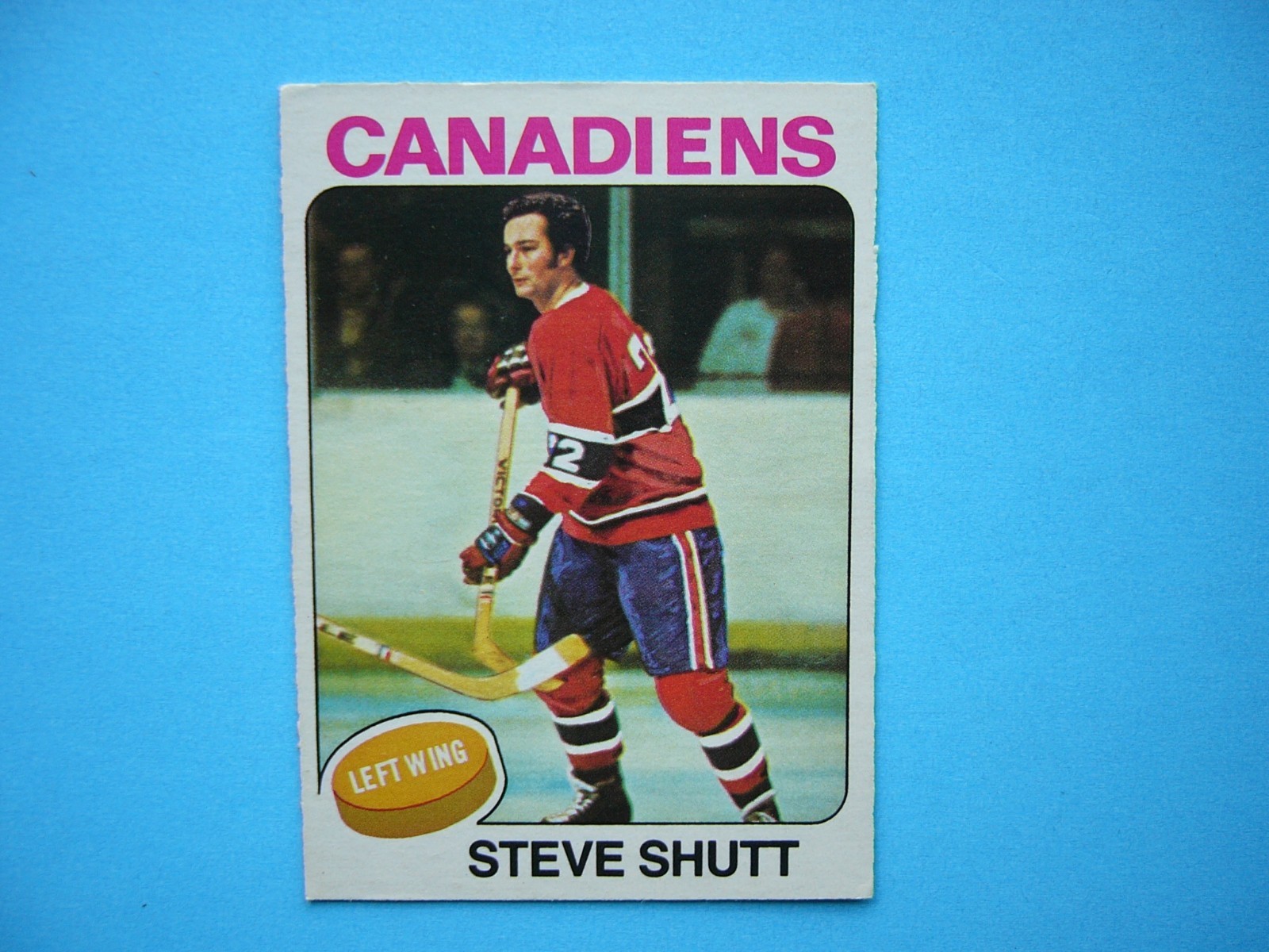 1975/76 O-PEE-CHEE NHL HOCKEY CARD #181 STEVE SHUTT EX/NM SHARP!! 75/76 ...