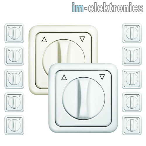 10x Knebelschalter Knebeltaster UP Regina Inprojal Presto-Vedder 7229 ...