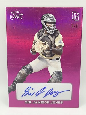 2023 LEAF METAL PERFECT GAME JUST PINK SIR JAMISON JONES 3/6 REFRACTOR ...