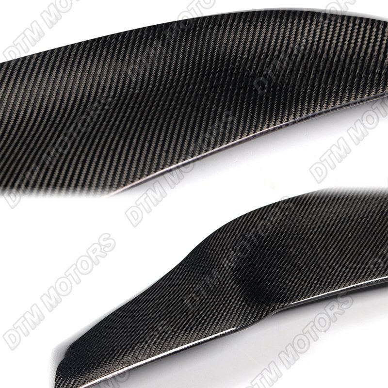 For 2008-2014 Mercedes C-Class W204 PSM Sty Real Carbon Fiber Rear ...