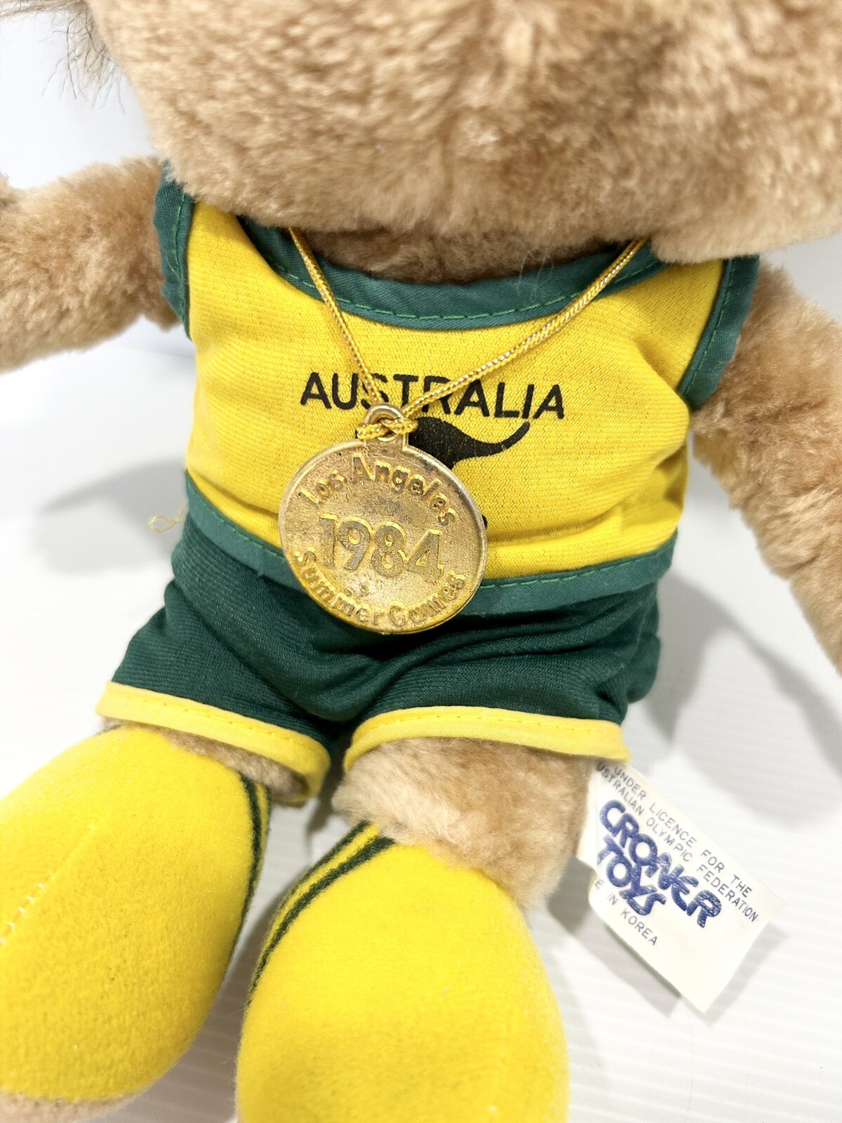 Willy Koala soft toy 1984 Olympics Los Angeles Australia Mascot Medal ...