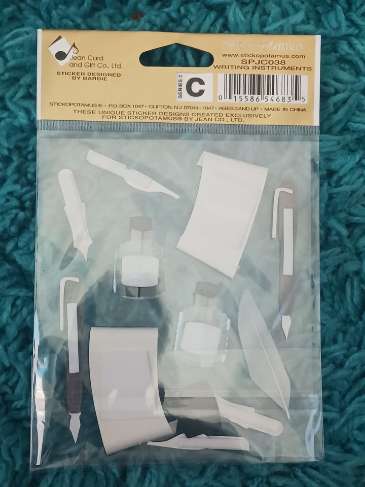 jolees boutique Scrapbooking stickers “Writing Instruments” Vtg NIP | eBay