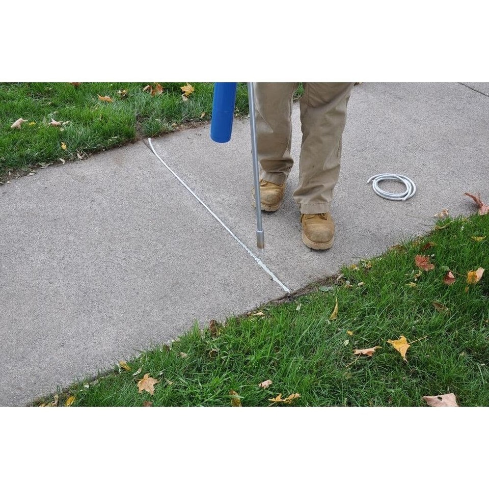 Crack-Stix 16 Lb. 125 Ft. Medium Gray Permanent Concrete Joint And ...