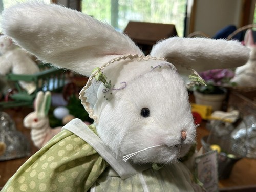 Vintage Dressed Charming Rabbit Bunnies by the Bay Hallmark Tillie Mae ...