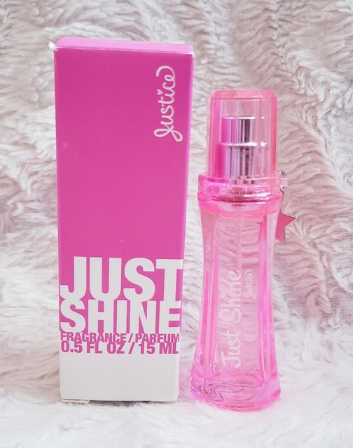 JUSTICE Just Shine Fragrance Parfum Girl Tween spray fragrance .5 fl oz ...