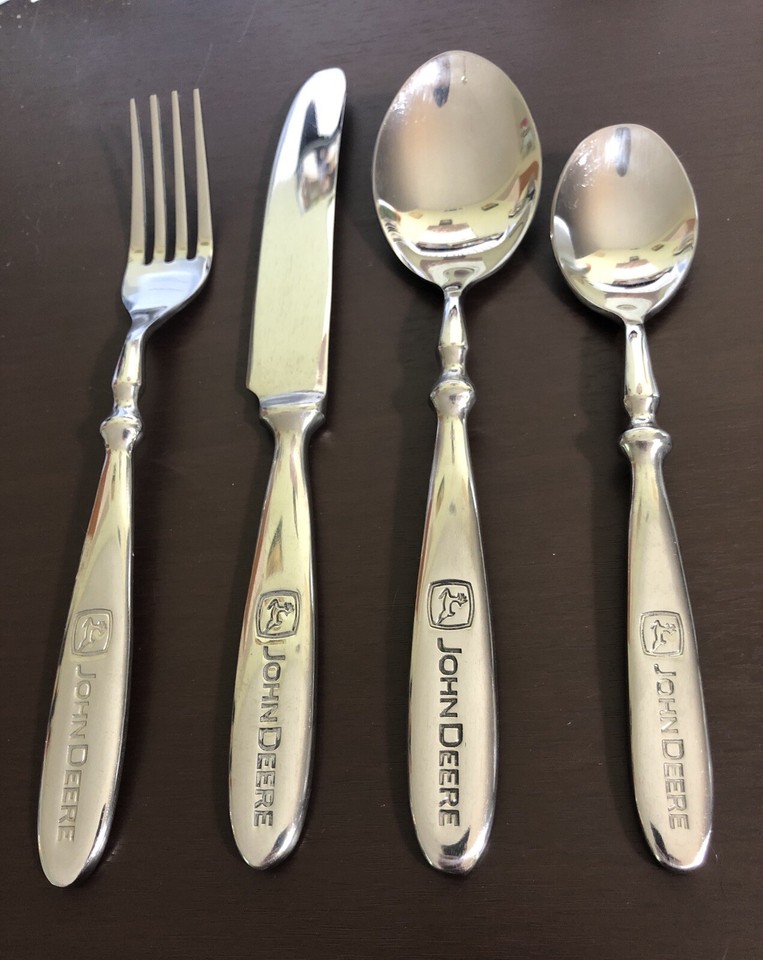 JOHN DEERE - ENGRAVED - Stainless Flatware Silverware YOUR CHOICE ...